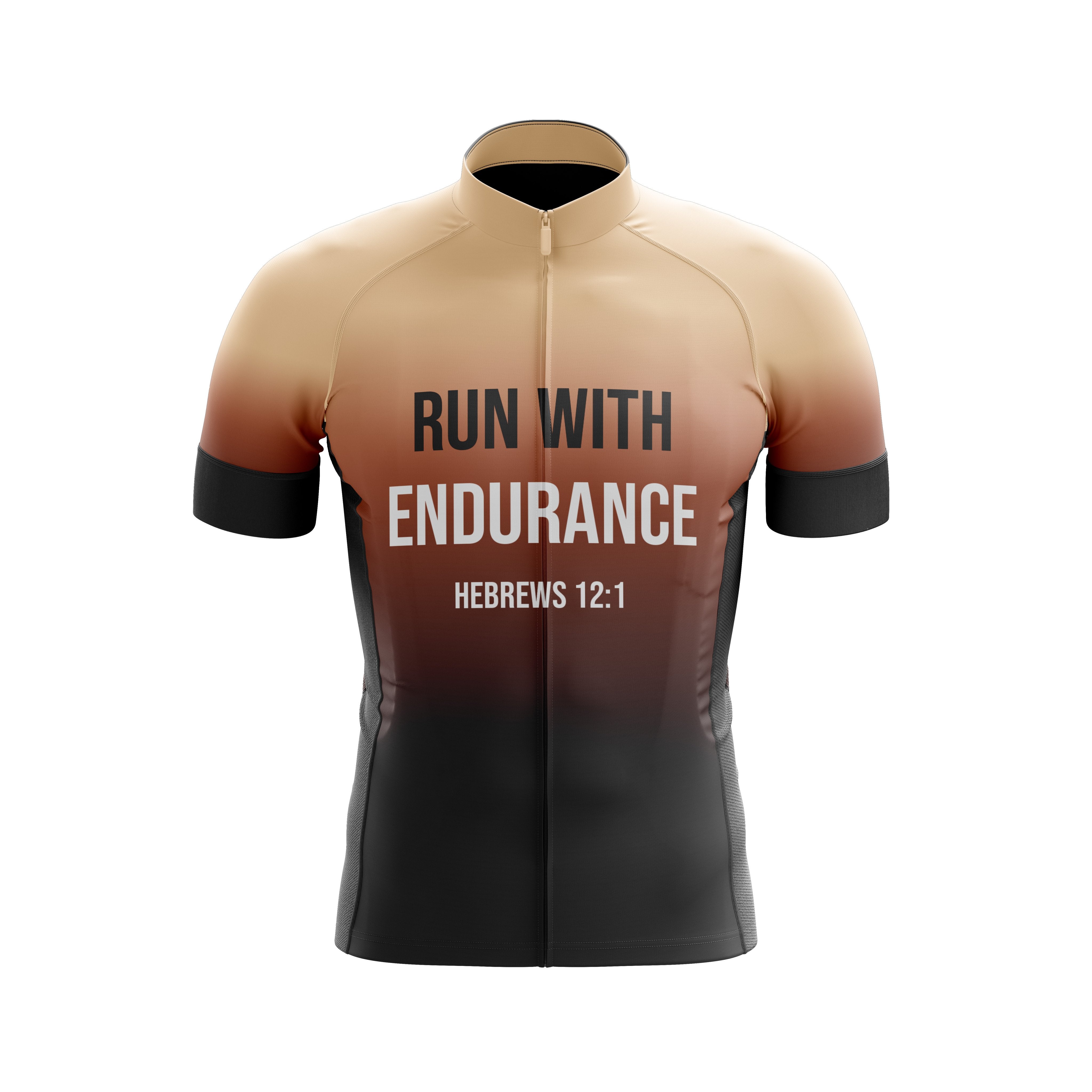 Run With Endurance Cycling Jersey | Christian Cycling Clothes – Cool Dude Cycling