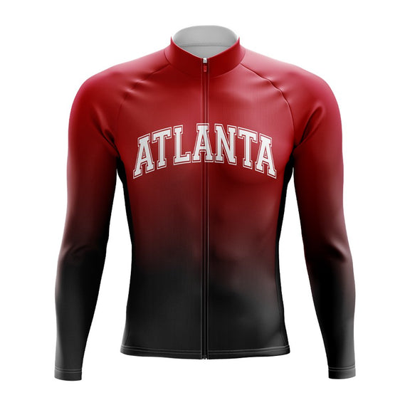 Atlanta Football Long Sleeve Cycling Jersey – Cool Dude Cycling