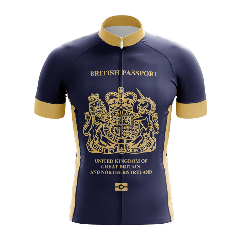 British Passport Cycling Jersey – Cool Dude Cycling