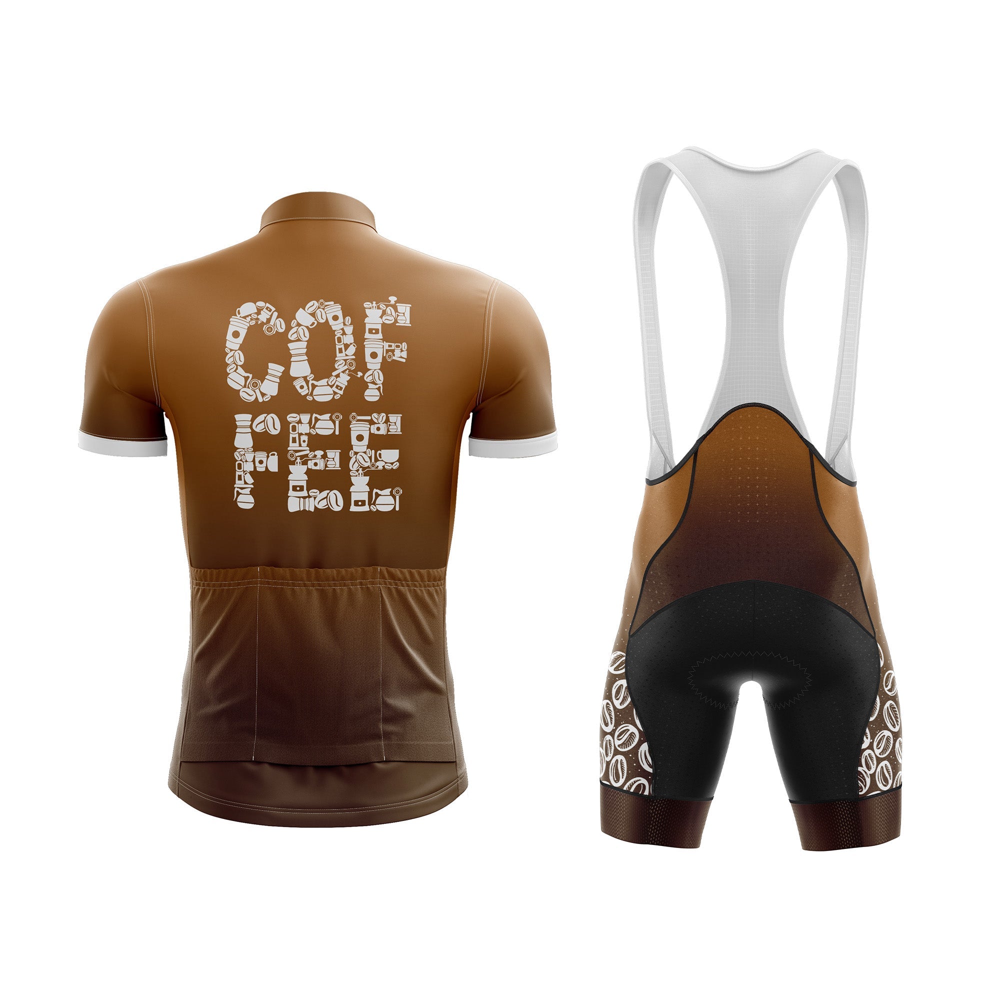 Coffee Art Cycling Kit | Coffee Cycling Clothes – Cool Dude Cycling
