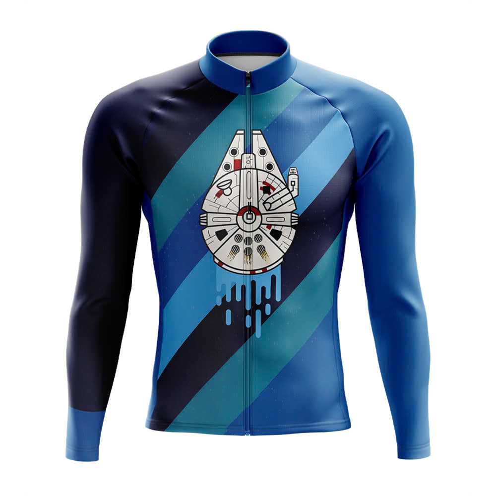 Cosmic Cruiser Long Sleeve Cycling Jersey – Cool Dude Cycling