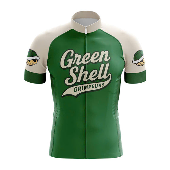 Green Shell Grimpeurs Cycling Jersey – Cool Dude Cycling