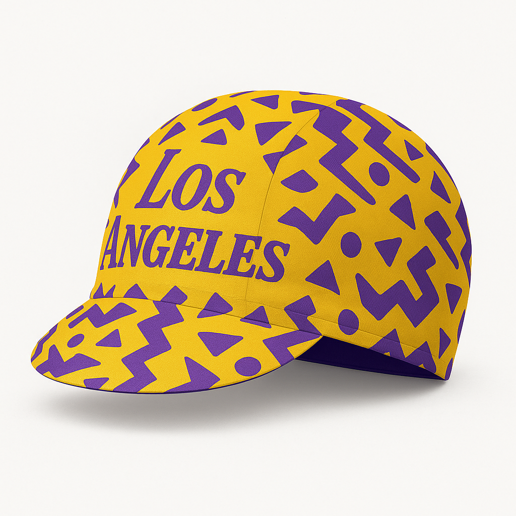Los Angeles Geometric Cycling Cap – Cool Dude Cycling