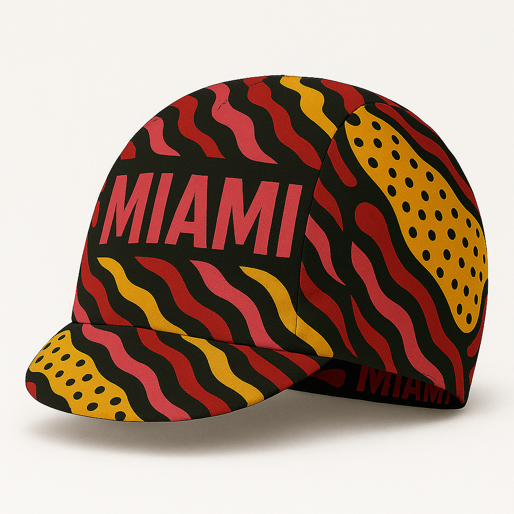 Miami Wave Cycling Cap – Cool Dude Cycling