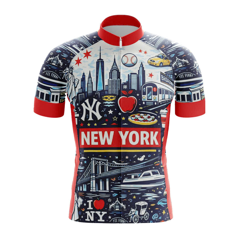 New York City Icons Cycling Jersey – Cool Dude Cycling