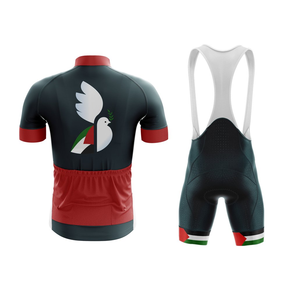 Palestinian Peace Bicycle Jersey & Bib Shorts – Cool Dude Cycling