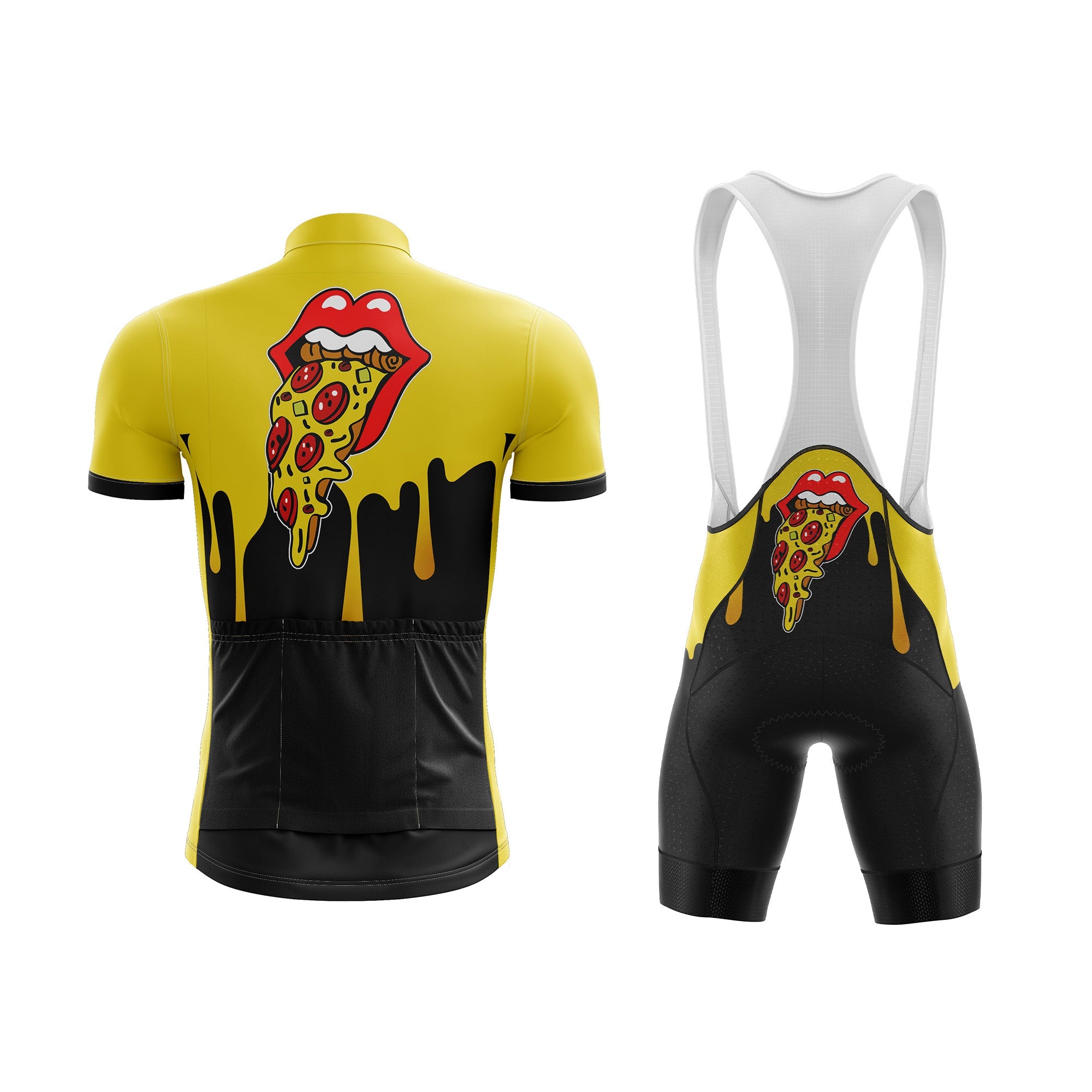 Pizza Lips Cycling Kit | Food Cycling Clothes – Cool Dude Cycling
