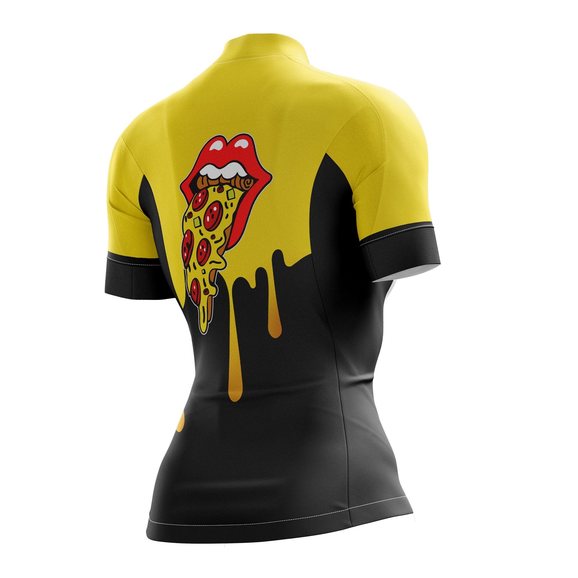 Pizza Lips Female Cycling Jersey | Women's Cycling Clothes – Cool Dude ...