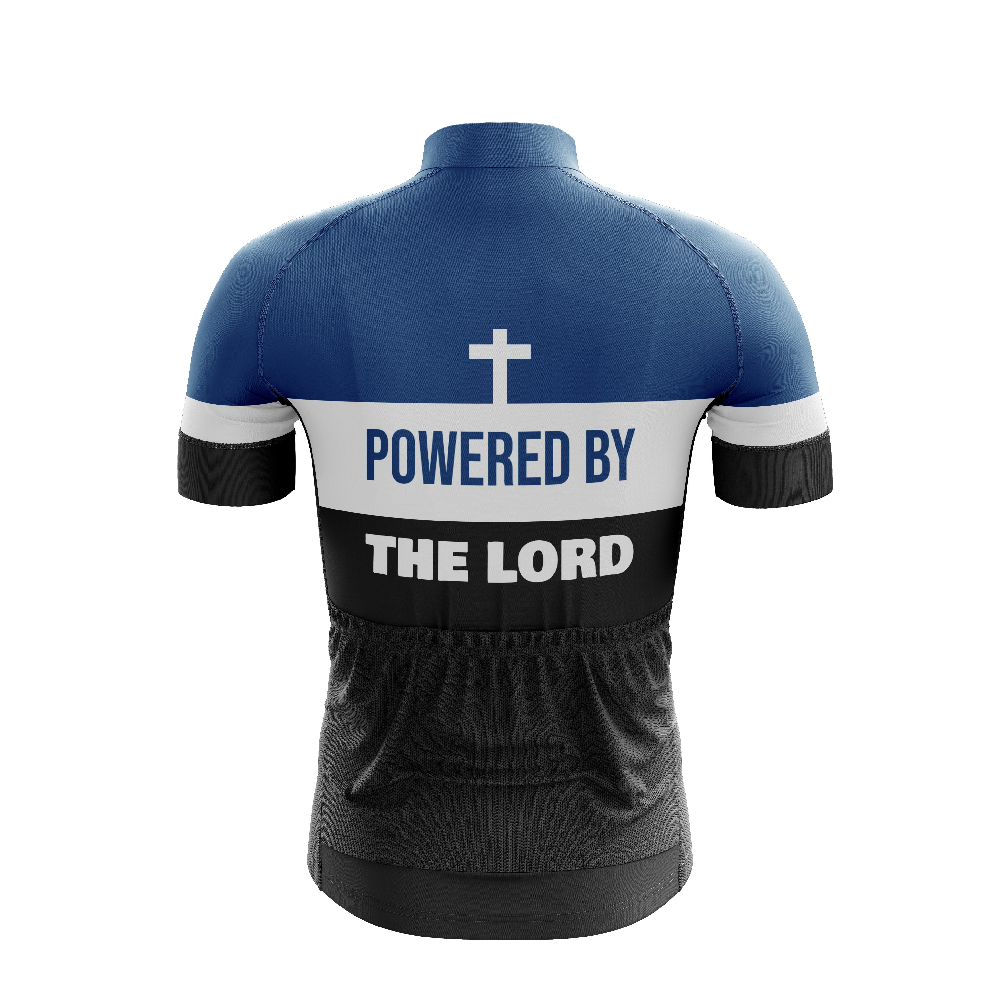 Powered By The Lord Cycling Jersey | Christian Cycling Clothes – Cool ...