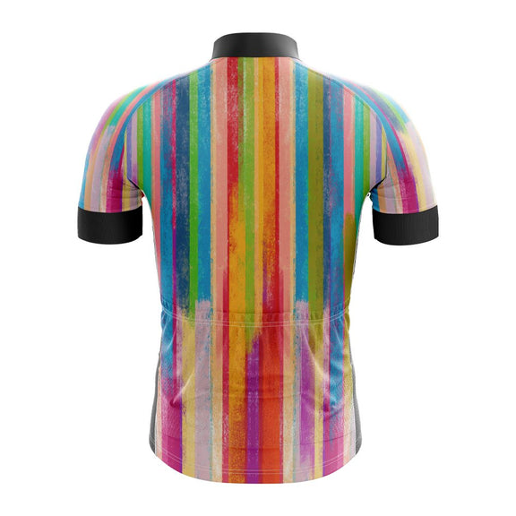 Rainbow Watercolor Cycling Jersey – Cool Dude Cycling