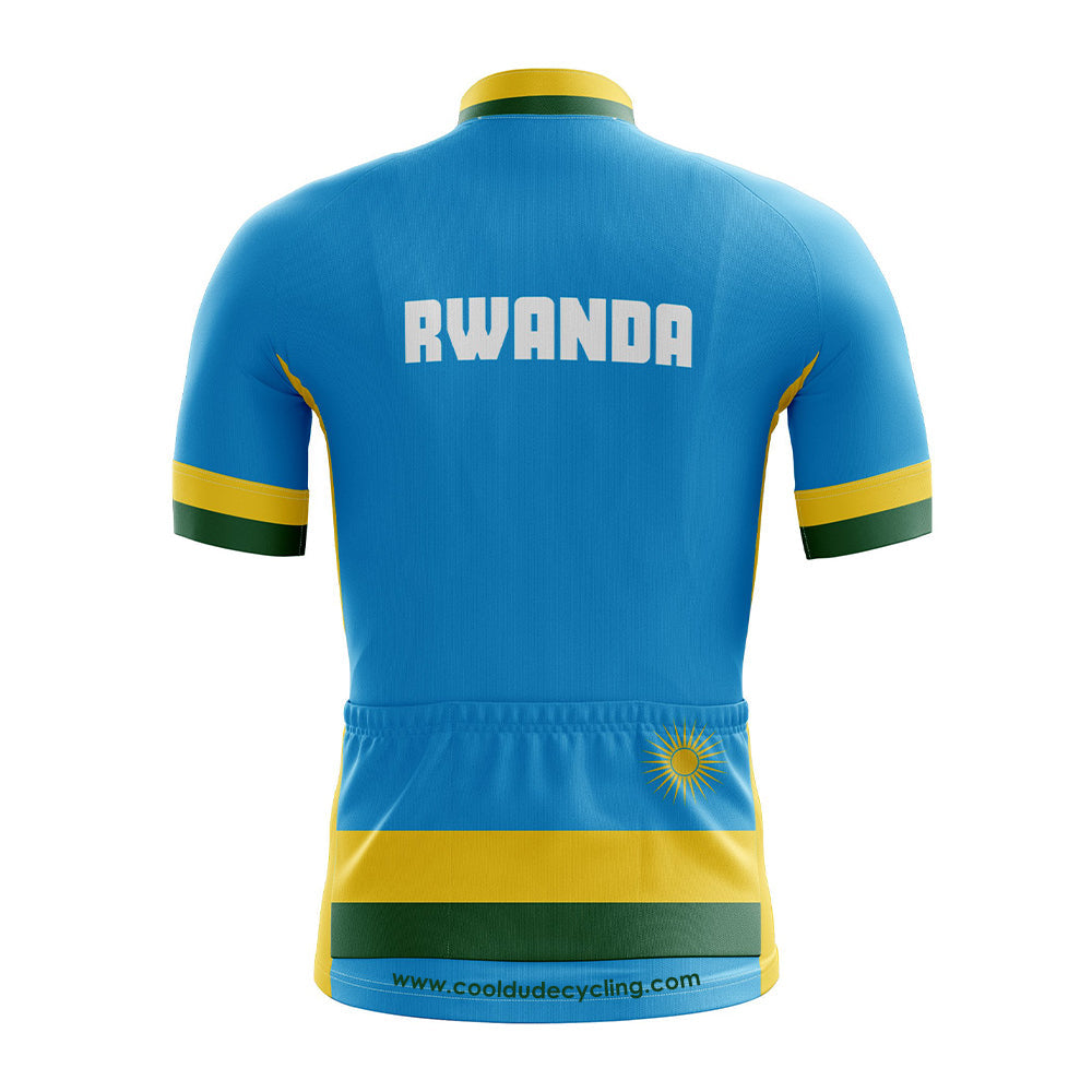 Rwanda Cycling Jersey | Africa Cycling Clothes – Cool Dude Cycling