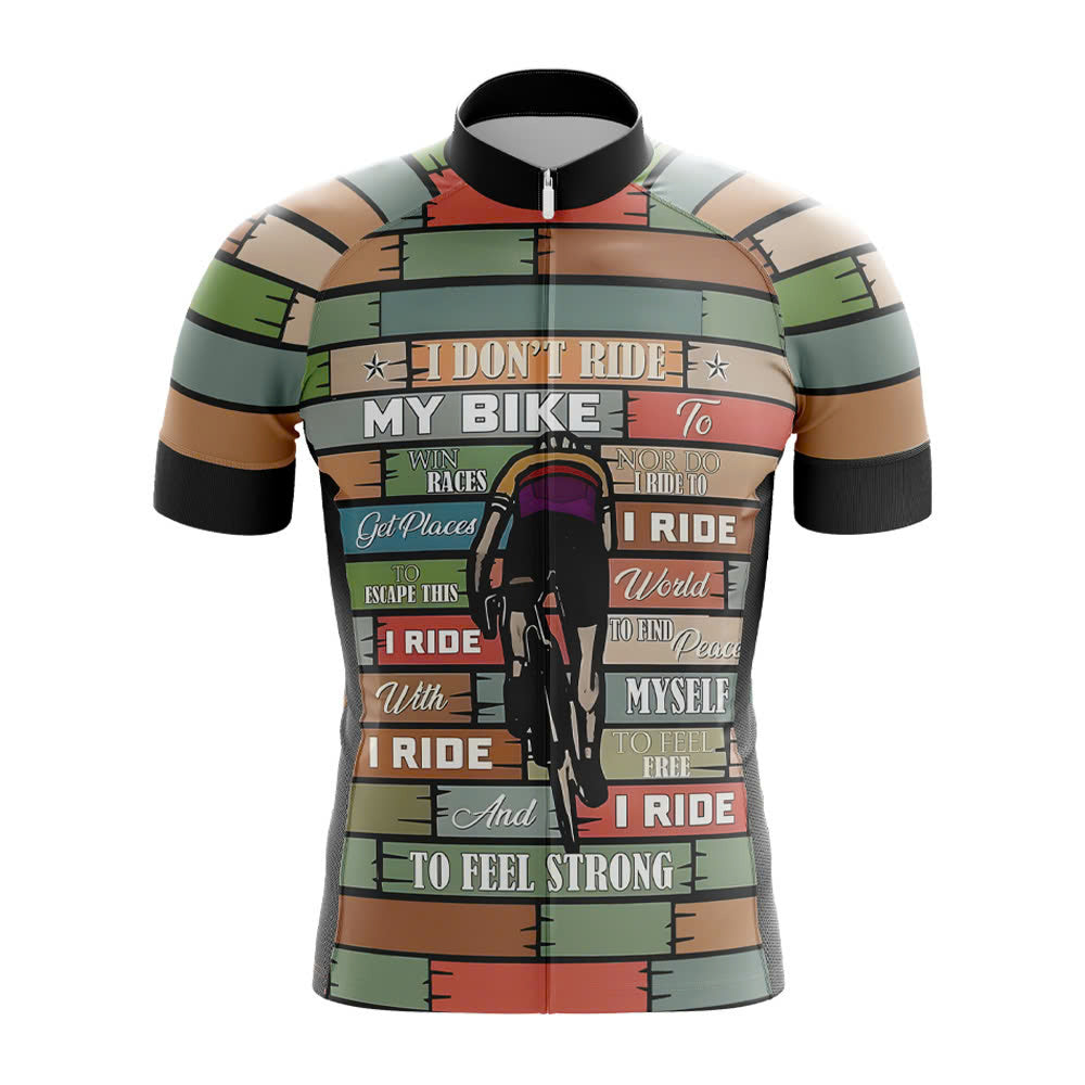 Strong Biker Cycling Jersey – Cool Dude Cycling