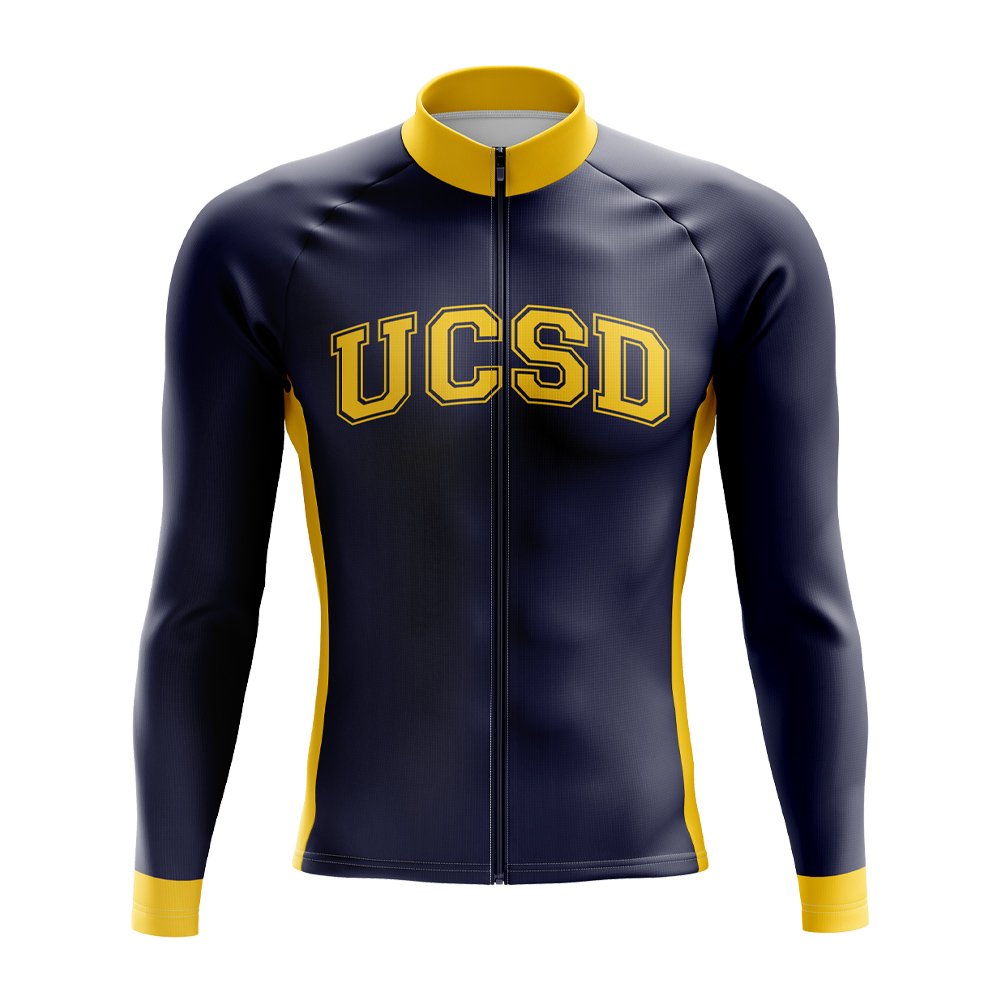 UCSD Long Sleeve Cycling Jersey – Cool Dude Cycling