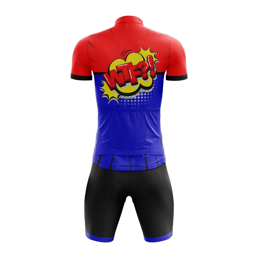 WTF Pop Art Cycling Kit – Cool Dude Cycling