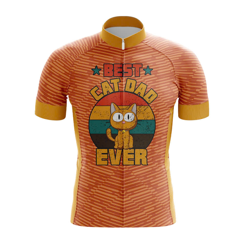 Best Cat Dad Cycling Jersey – Cool Dude Cycling