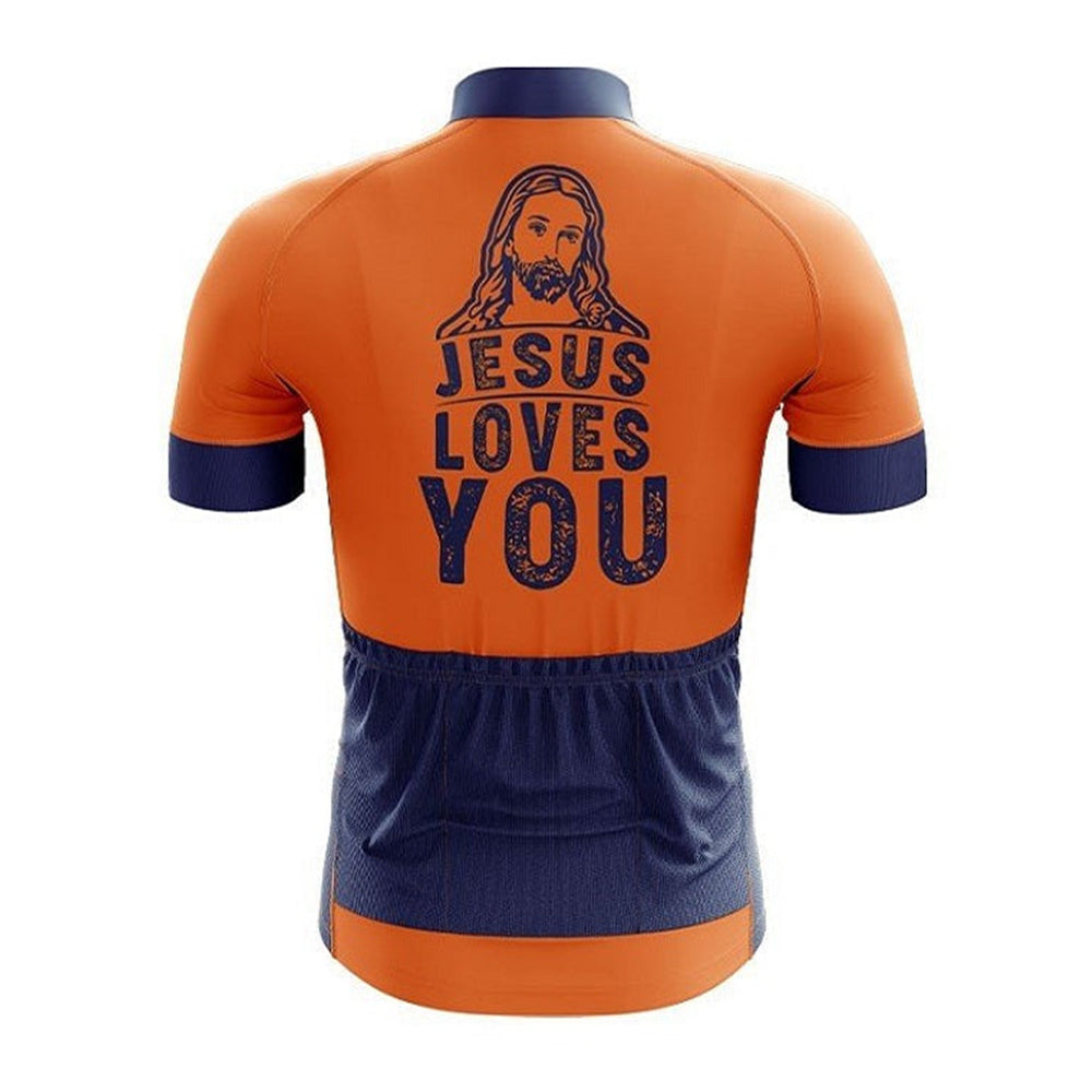 Jesus Loves You Cycling Jersey – Cool Dude Cycling