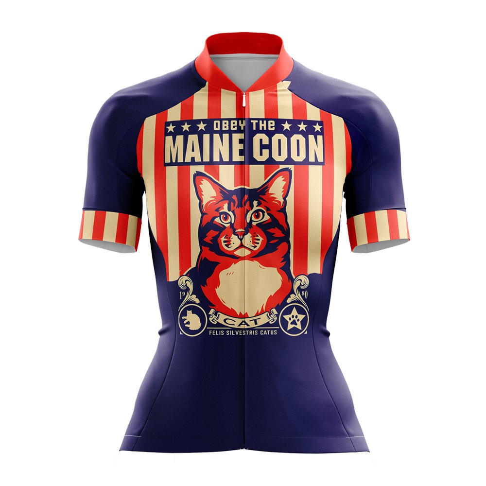 Maine Coon Female Cycling Jersey – Cool Dude Cycling